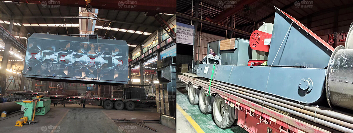 Repeat Purchase of 8t Biomass Steam Boiler & 1200kw Thermal Oil Heater ...